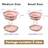 Amazon.com: Daimix Collapsible Wash Basin Set of 2, Foldable Small ...