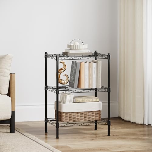 FUNWAY 3-Tier Metal Storage Rack, for Kitchen, Adjustable 3 - Want It All