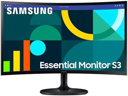 Samsung Monitor S36GD (S27D362), Curvo (1800R), 27'', 1920x1080 (Full ...