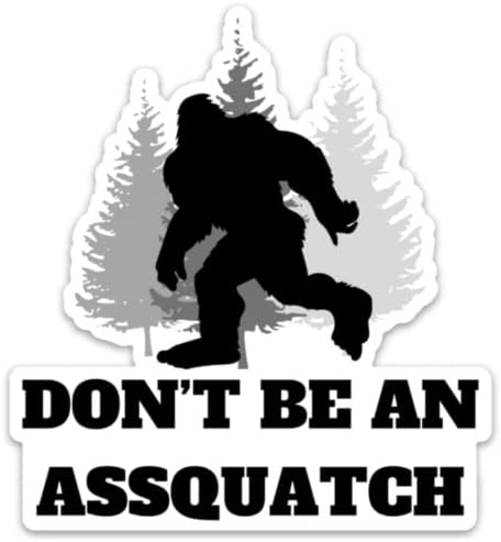 Amazon.com - eDesign 2-Pack Don't Pet The Fluffy Dude Sasquatch Bigfoot ...