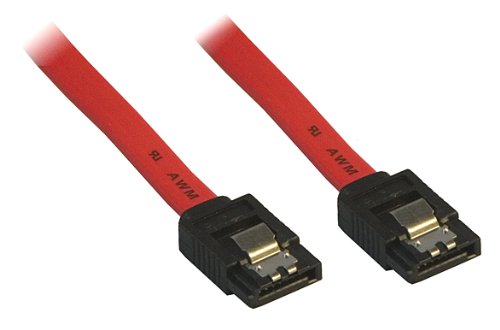 SATA Serial ATA Data Cable Lead With Latch - 45CM : Amazon.co.uk ...