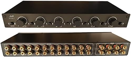 Amazon.com: 2x5 Speaker Selector Switch Switcher Volume Control ...