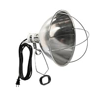 Buy Woods 0167 18/2-Gauge SJTW Brooder Clamp Lamp with Bulb Guard and ...