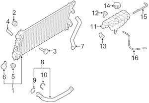Ford Oem Engine Coolant Expansion Tank Fl3z8a365b Image 16, Coolant ...