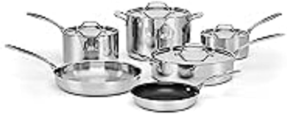 Amazon.com: Cuisinart Classic Stainless Steel 8-Piece Cookware Set ...