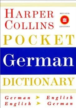 Buy HarperCollins Pocket German Dictionary, 2nd Edition (Harpercollins ...