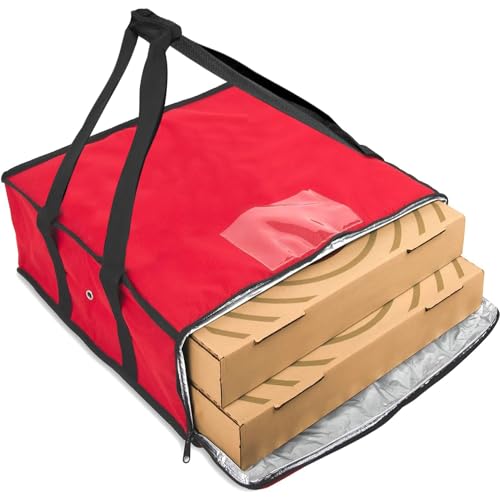 Summit Ridge Insulated Pizza Carrier Delivery Bag 20x20 Pizza Delivery ...