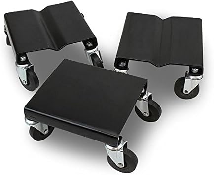 Amazon.com: XtremepowerUS 3-Pieces Snowmobile Dolly Set Snow Mobile ...