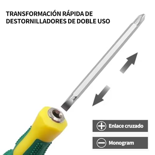 Medidas De Desarmadores De Cruz - Ferreteria Y Herramientas