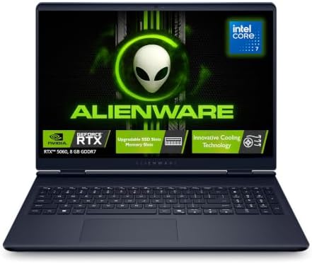 Alienware 16 Aurora, Intel Core 7 14th Gen-240H, NVIDIA RTX 5060-8GB ...