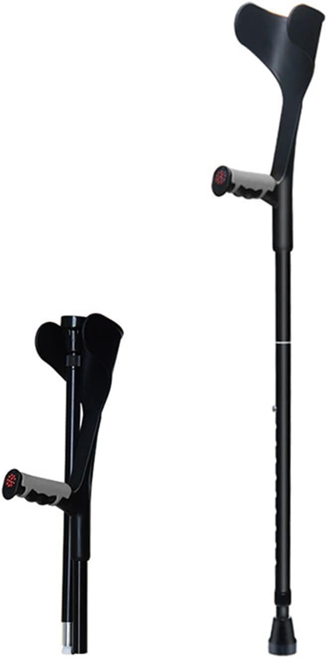 Fashion Folding Crutches for Adults, Lightweight Aluminium Forearm Cane ...