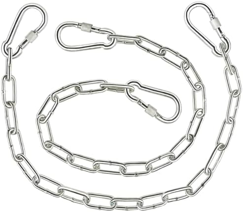 Amazon.com: Swing Chain 2 Pack, Porch Swing Hanging Kit Heavy Duty ...