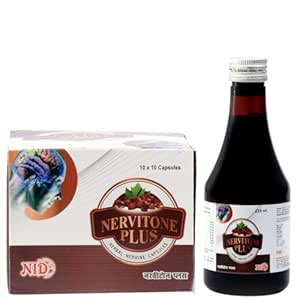 Buy Ashwaveda Healthcare Nervitone Capsules and Syrup Combo for ...