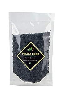 Prizex Black Sesame Seeds / Kaale Till / Black til (250gm) : Amazon.in ...