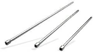 3pc 3/8" Drive x 15", 18", 24" Carbon Steel Extra-Long Socket Extension ...