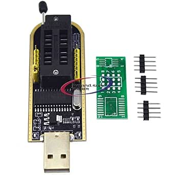 Amazon.co.jp: CH341 SOP8 SOIC8 Test Clip Socket 1.8V Adapter for EEPROM ...