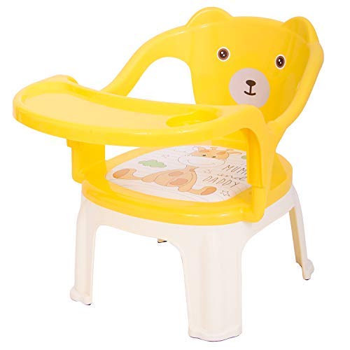 Buy Baybee Baby Chair, with Tray Strong and Durable Plastic Chair for ...