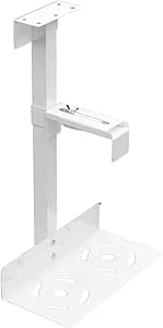 Adjustable Monitor Stand Universal PC Case Holder Under Desk, Wall Side ...