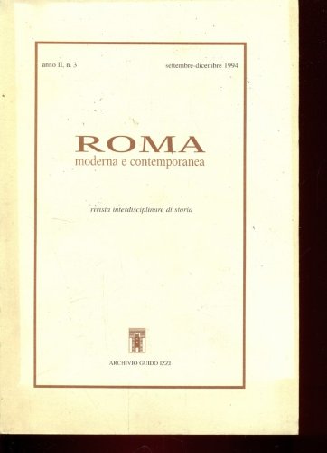 Roma moderna e contemporanea. : Amazon.de: Bücher