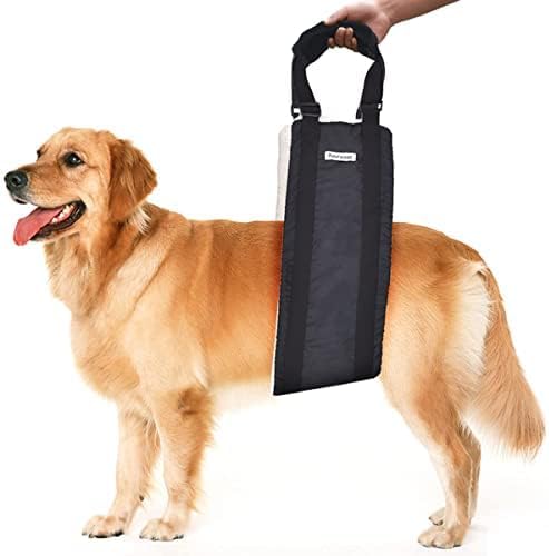 Petslucent Dog Carrier Sling for Back Legs, Pet Leg Lifter Hip Back ...