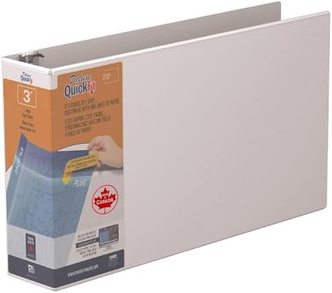 Stride Quick Fit Ledger Binders (STW94050)