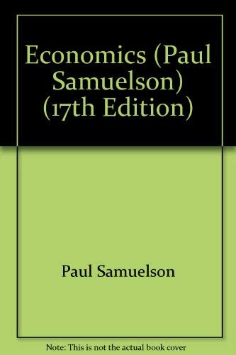 Amazon.com: Economics (Paul Samuelson) (17th Edition): 9787115120113 ...