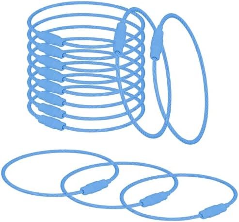 Amazon.com: 20 Pack Stainless Steel Key Rings Large Key Ring 6 Inch ...