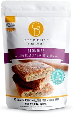 Amazon.com : Good Dees Low Carb Baking Mix, Chocolate Brownie Mix, Keto ...