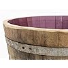 Temesso Demi-tonneau de vin en Bois de chêne- pôt de Fleurs ou Mini ...