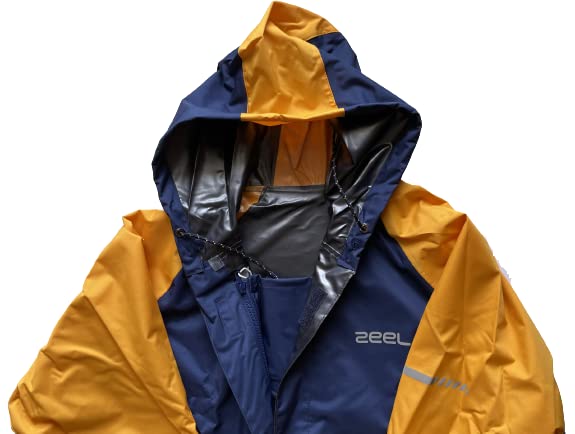 Zeel Raincoat/rainware/waterproof/designer jacket (MS Mango) with base ...
