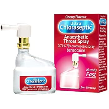 Ultra Chloraseptic Throat Spray Cherry - 15ml: Amazon.co.uk: Health ...