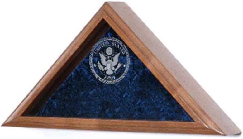 Amazon.com: Firefighter Burial Flag Case - Shadow Box for 5' x 9.5 ...