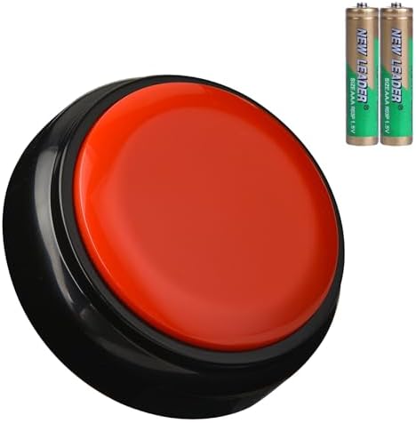 Amazon.com: Red Record Buttons Recordable Button 30 Second Recording Buttons for Classroom ...