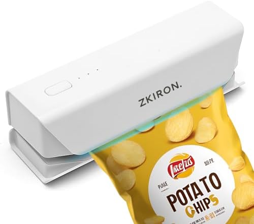 Amazon.com: ZKIRON Mini Heat Sealer for Food Bags - Portable Food ...