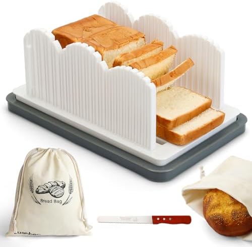 Amazon.com: Bread Slicer for Homemade Bread - Adjustable Width ...