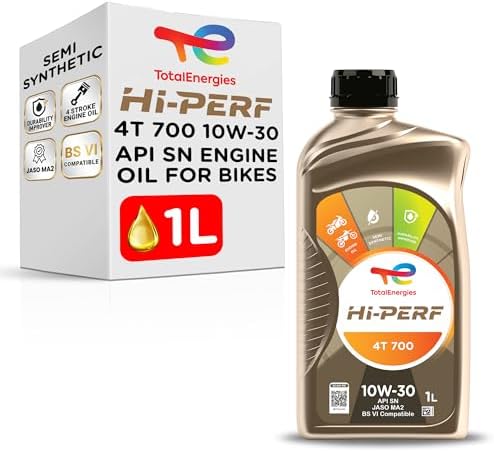 Hero 4-T Plus Super Premium Engine Oil for bikes (900 ml), 10W-30 ...