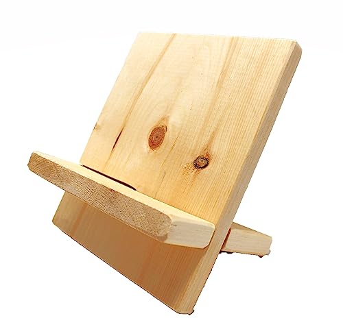Amazon.com: Kindle/Tablet/IPad Stand - Handcrafted From Pine - Perfect ...