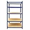 Amazon.com: 80” Storage Shelf Rack 5-Tier Bookcase, Standing Storage ...