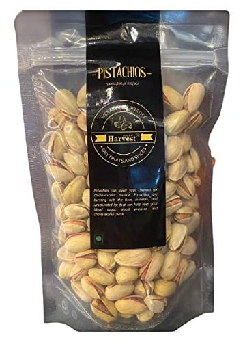 FEAST N HARVEST Pistha Bit Salted, 250gm : Amazon.in: Grocery & Gourmet ...