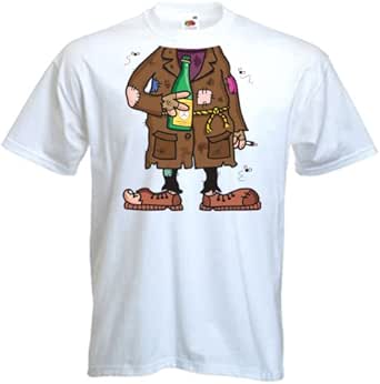 Tramp Outfit/Costume Fancy Dress Mens T-Shirt : Amazon.co.uk: Fashion