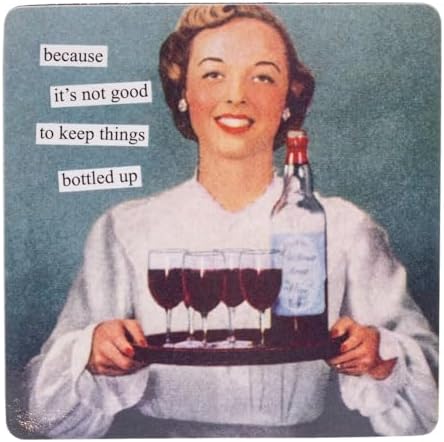 Amazon.com: Anne Taintor Square Refrigerator Magnet - Funny I Don't ...