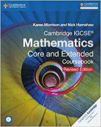 Buy Cambridge IGCSE Mathematics Core and Extended Coursebook with CD ...
