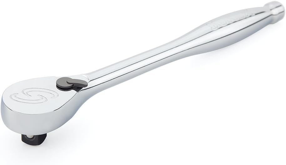 Sunex 20080 1/2-Inch Drive 80-Tooth Low Profile Chrome Ratchet with ...