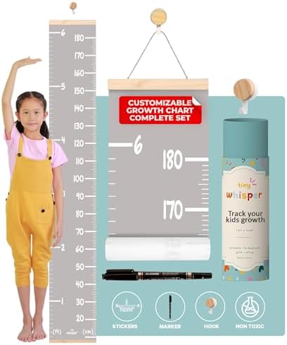 Amazon.com: Personalized Growth Chart for Wall with Stickers, Height ...
