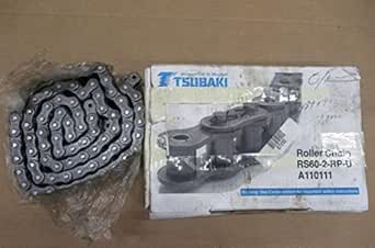 TSUBAKI RS60-2-RP-U 10 FEET ROLLER CHAIN: Amazon.com: Industrial ...