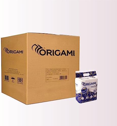 Origami Kitchen Roll pack of 2 x 18 in a Carton 50 Pulls each 3 ply ...