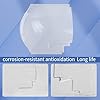 Clear Plexiglass 4812-01 Screen Door Bubble Style Slider Complete ...