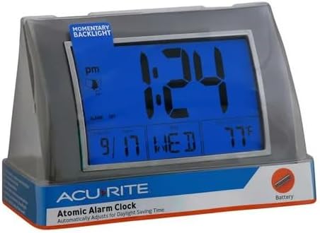 Amazon.com : Acu-Rite Wireless Clock and Thermometer with Remote Sensor ...