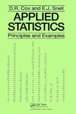 Applied Statistics: Principles And Examples: D.R. Cox: 9780367411756 ...