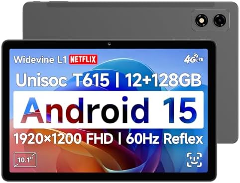 Amazon.com : Android Tablet, 12 inch Large Screen Tablet, 2 Years ...